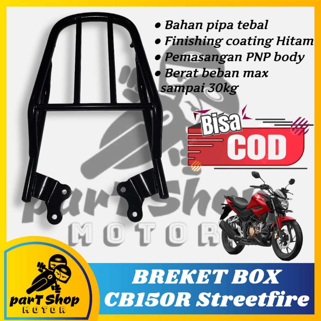 Jual Begel box New CB150R Streetfire / Besi Box Belakang CB150R ...