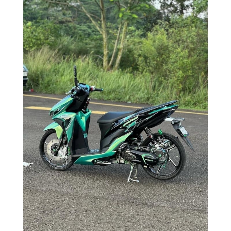 Jual STRIPING STICKER VARIO LED NEW 125-150 GEN 1 TRANSPARAN DESAIN ...