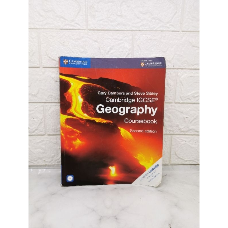 Jual Buku Cambridge IGCSE Geography Course book by Gary Chambers and Steve Sibley | Shopee Indonesia