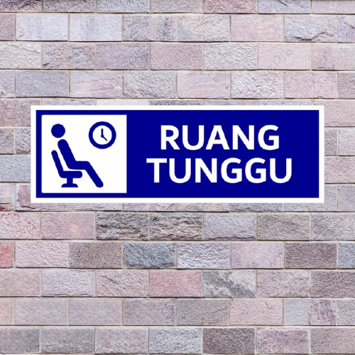 Jual Rambu ruang tunggu 15x30 cm | Shopee Indonesia