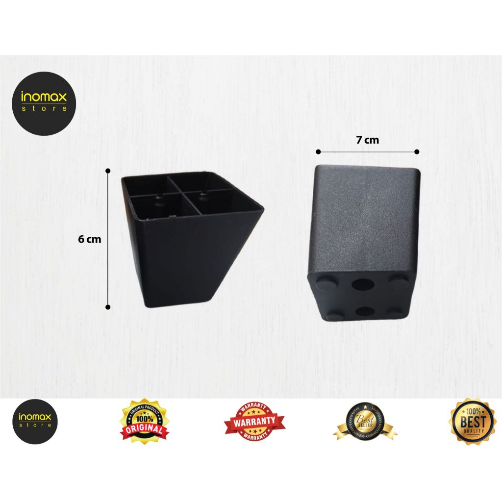 Jual KAKI SOFA/DIVAN KOTAK PLASTIK TANPA BAUT - BAHAN BAKU SOFA ...