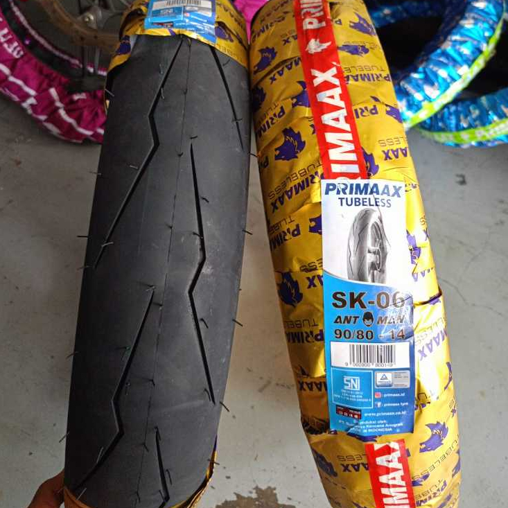 Jual Ban Tubles Metik Primax Sk06 Original ban racing 90 80 ring 14 ban ...