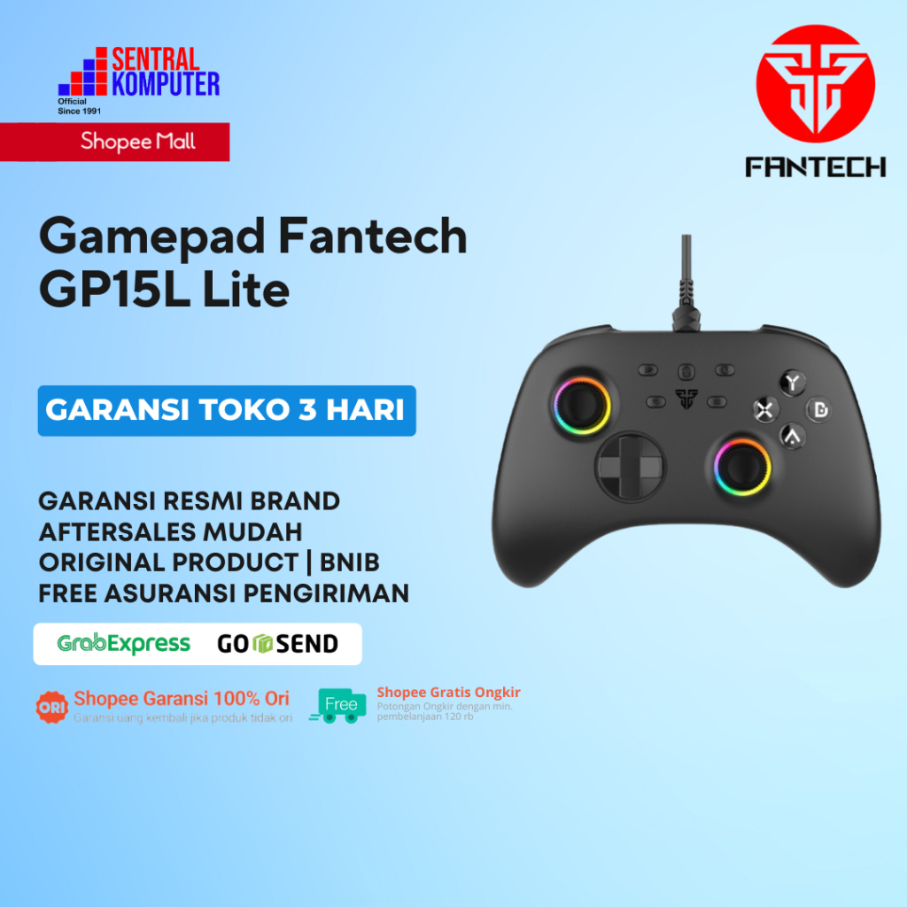 Jual Fantech GP15L EOS LITE / GP15 EOS VEGA Multi Platform Wired ...