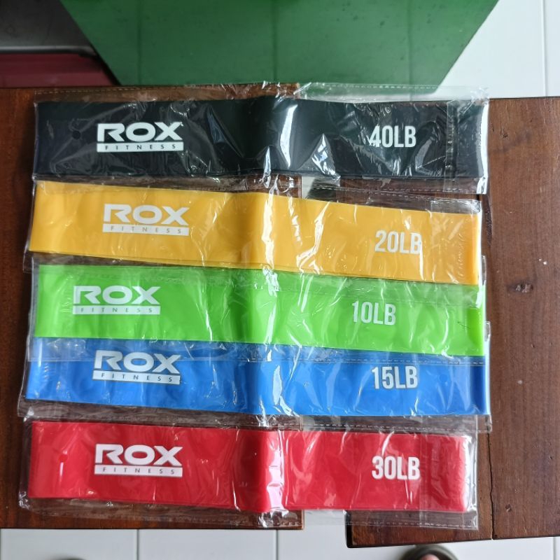 Jual RESISTANCE BAND LOOP MINI ROX KARET ELASTIS TENSION 5 PILIHAN ...