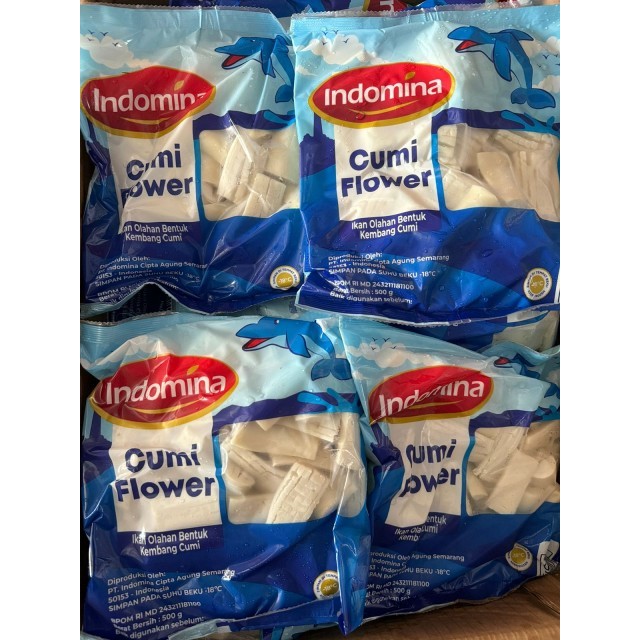 Jual Indomina Cumi Flower 500g Indomina Seafood | Shopee Indonesia