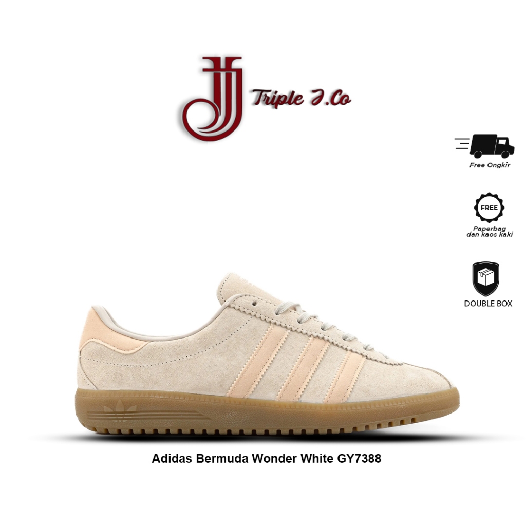 Jual Adidas Bermuda Wonder White GY7388 | Shopee Indonesia