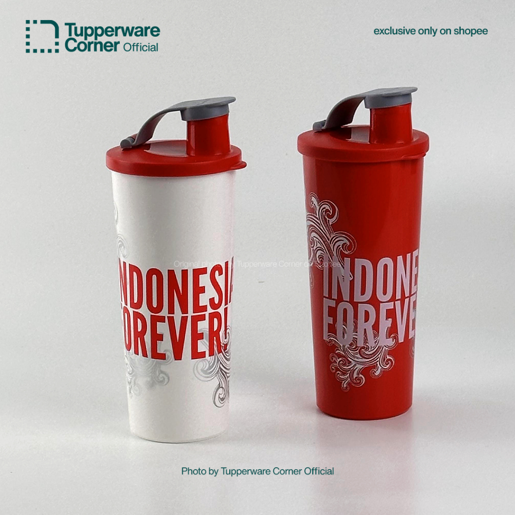Jual Tumblr Tupperware Indonesia Merdeka 470ml | Shopee Indonesia