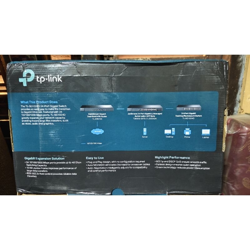 Jual Switch Hub Gigabyte TP Link SG1024D bekas | Shopee Indonesia