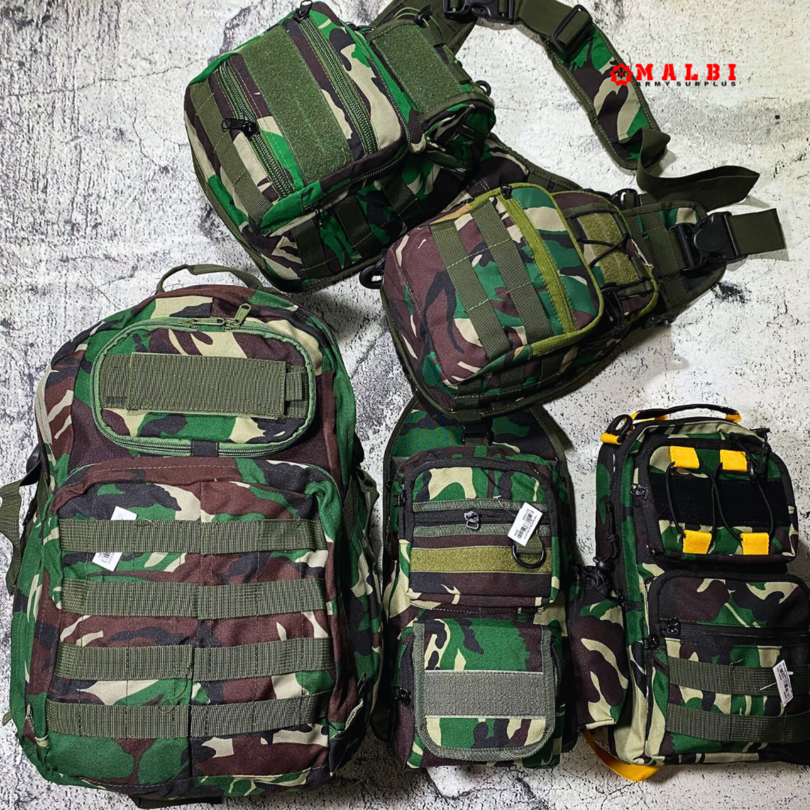 Jual Tas Tactical Loreng Malvinas TNI Tas Slingbag Tactical Doreng ...