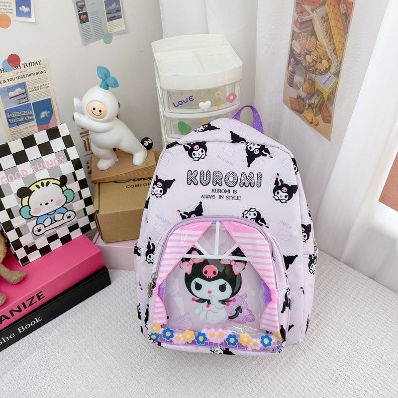 Jual Tas Ransel Anak Sekolah Tk Paud SD Model Sanrio Kuromi Cinnamoroll Melody | Shopee Indonesia
