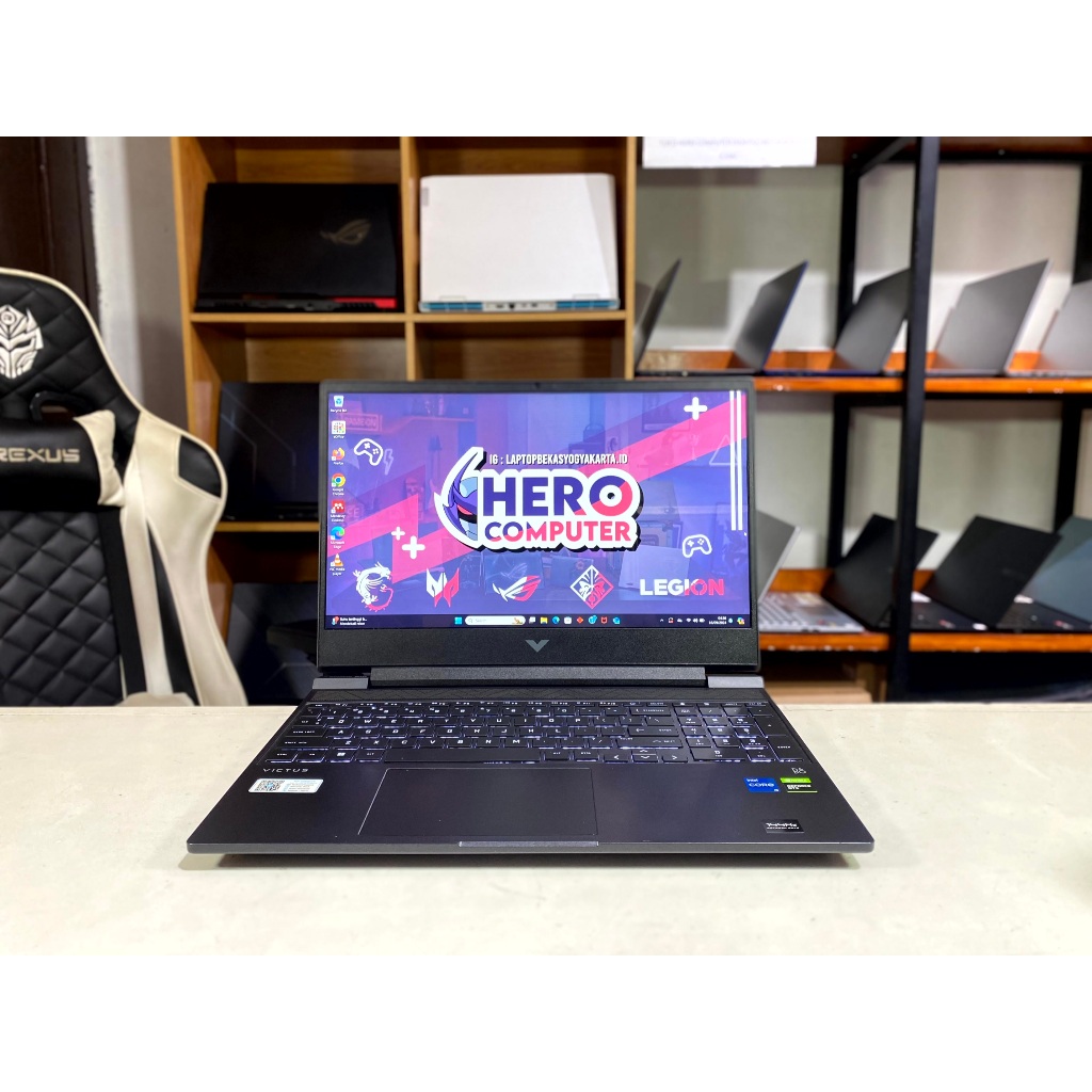 Jual Laptop HP Victus Gaming 15, Intel core i5 gen 12 GTX1650 | Shopee ...