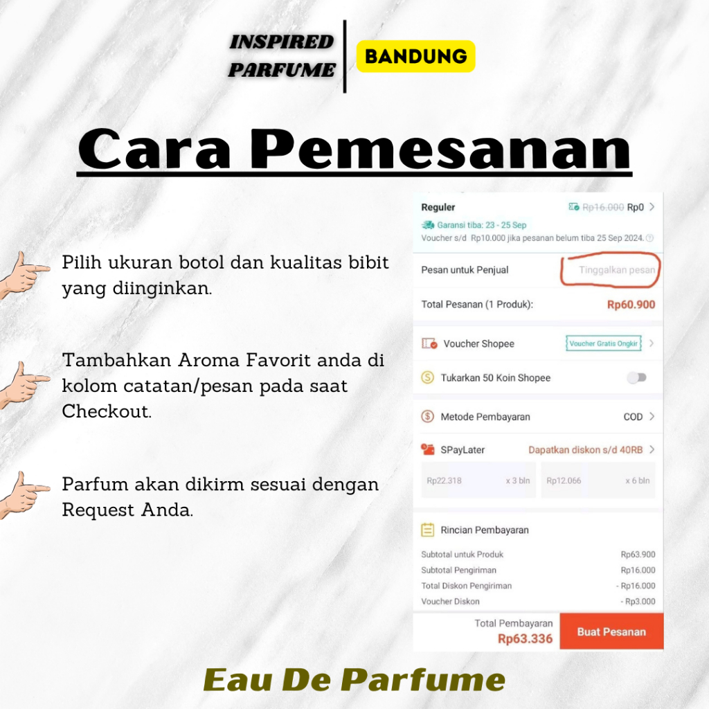 Jual Inspired Parfume Bandung – Parfum Tahan Lama Bebas Pilih Aroma ...
