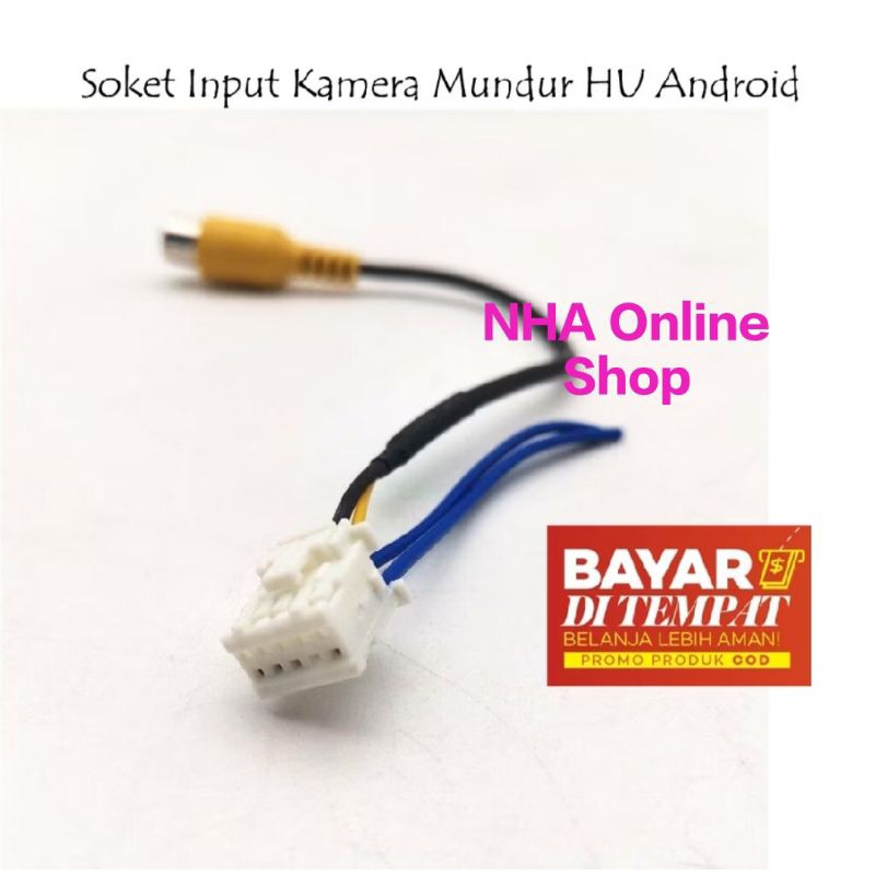 Jual Soket Kamera Mundur untuk Head unit Android 10 Pin | Shopee Indonesia