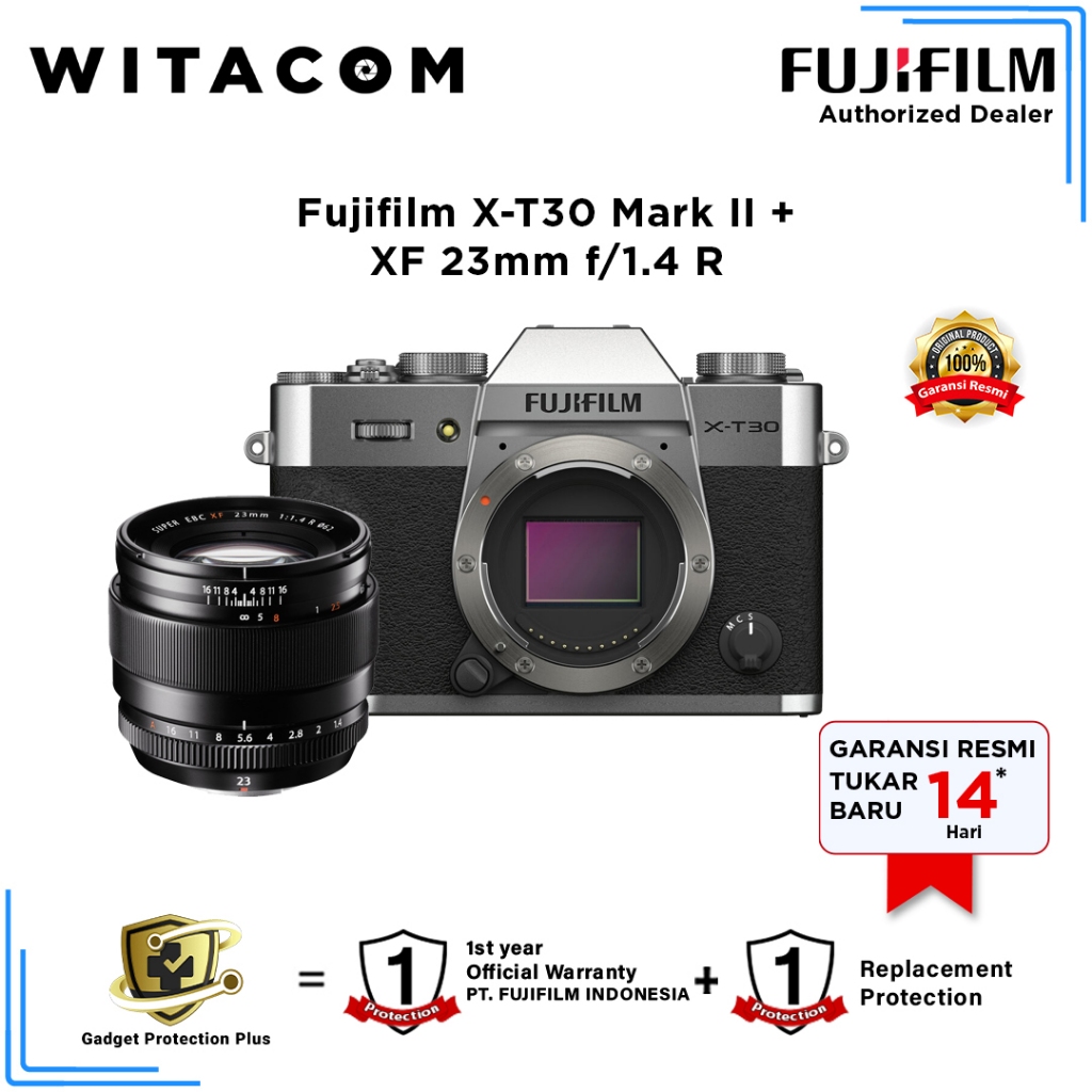 Jual Fujifilm X-T30 II / XT30 Mark II Body Only + XF 23mm f/1.4 R ...