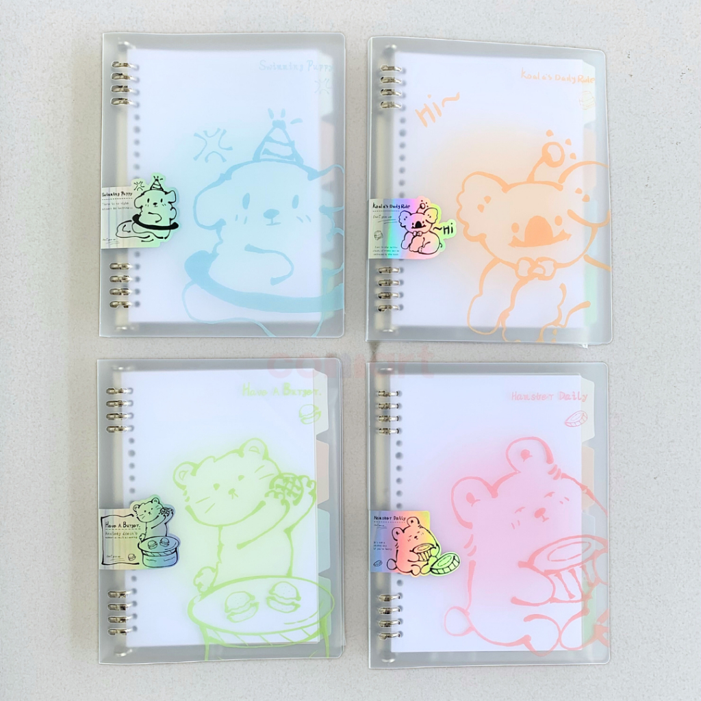 Jual Map Binder A5 B5 Cute Animals Wengu B1084 - Binder Note Plus Loose ...