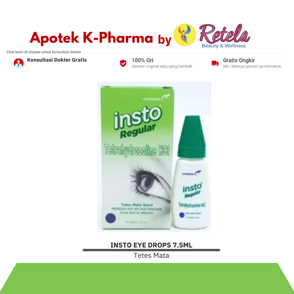 Jual INSTO EYE DROPS 7.5ML / TETES MATA | Shopee Indonesia