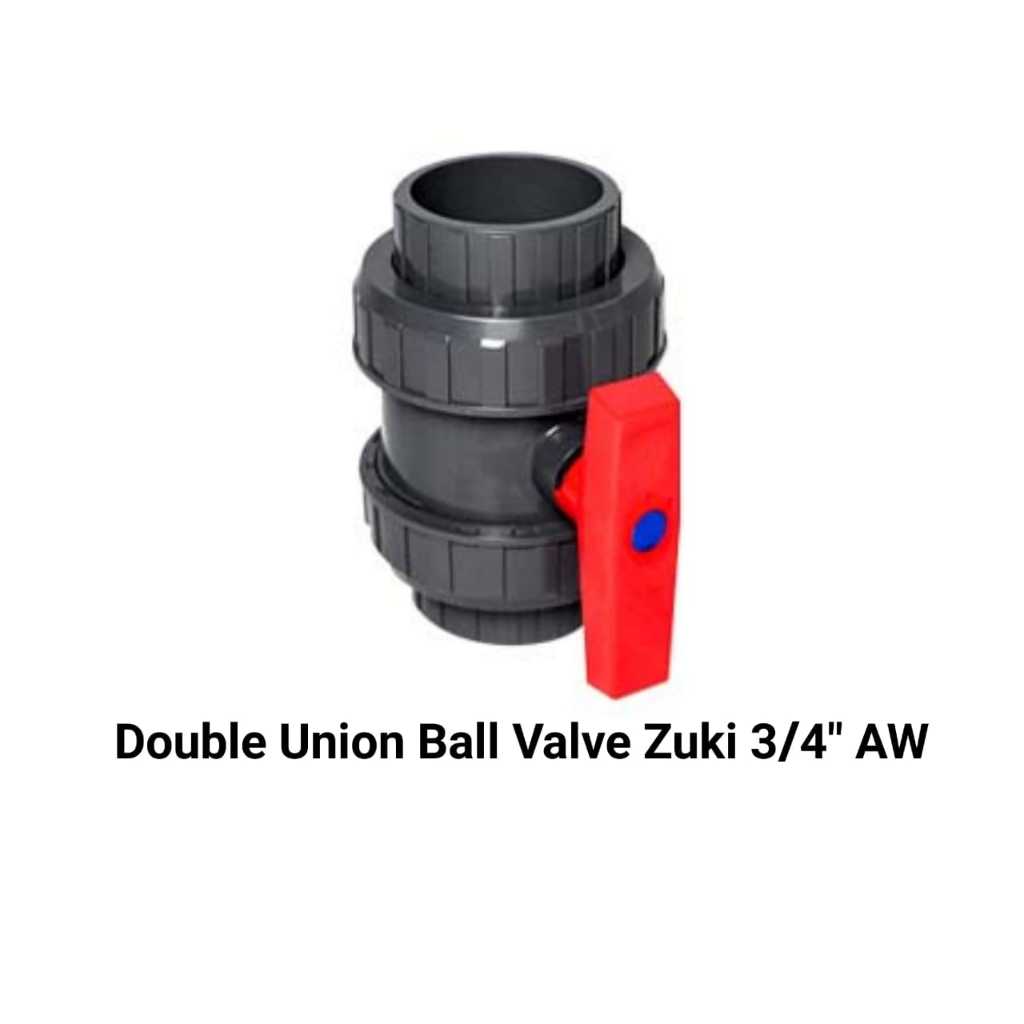 Jual Stop Kran Water Mur PVC / Ball Valve Watermoor / PVCBV WM / True ...