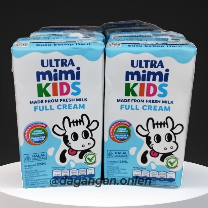 Jual Ultra Mimi 125ml Ultra Milk Full Cream | Shopee Indonesia