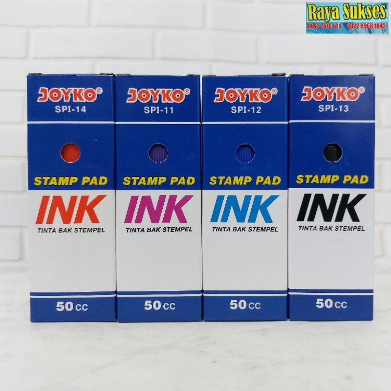 Jual Joyko Stamp Pad Ink Refill/Isi Ulang Tinta Stamp Pad Joyko ...
