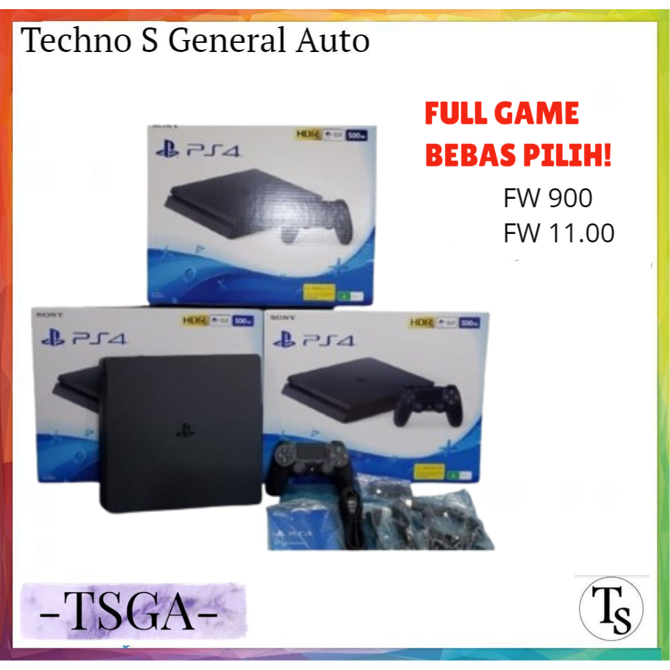 Jual PS4 Slim 500GB / PS4 Slim 1TB / PS 4 Slim 500 GB / PS 4 Slim 1 TB ...