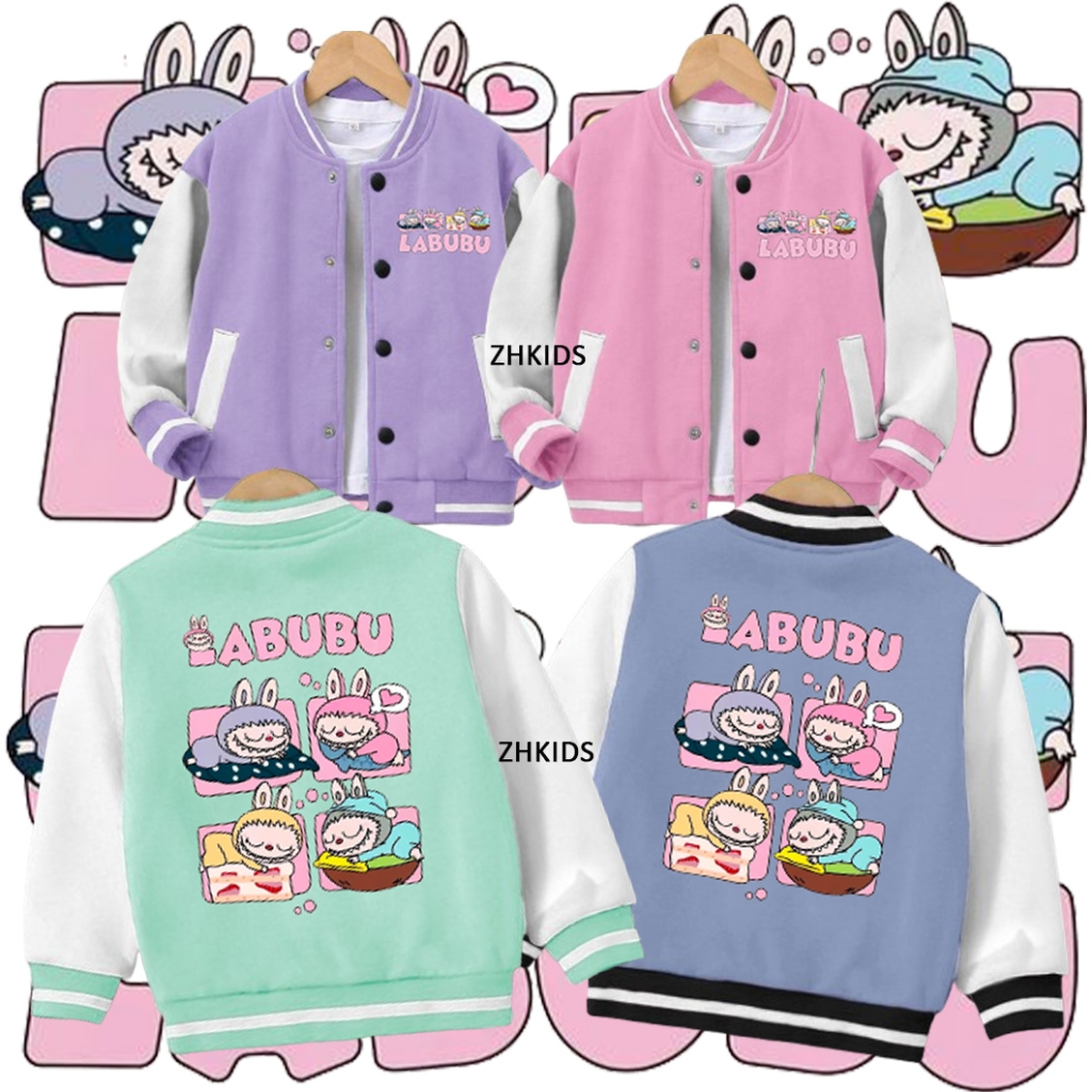 Jual JAKET ANAK PEREMPUAN LABUBU VIRAL JAKET ANAK WANITA USIA 2-12 ...