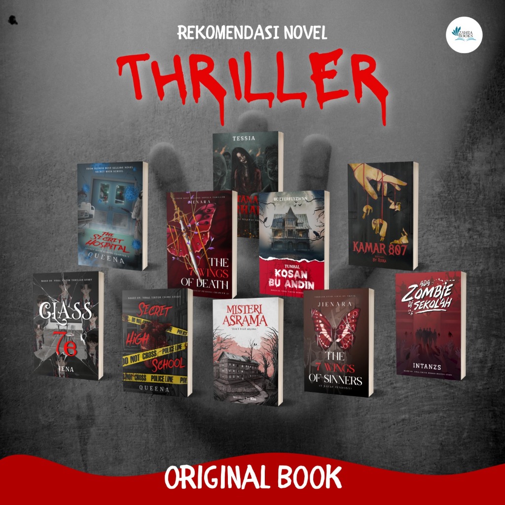 Jual SPESIAL BUNDLING 2 BUKU NOVEL THRILLER MISTERI - Kosan Bu andin ...
