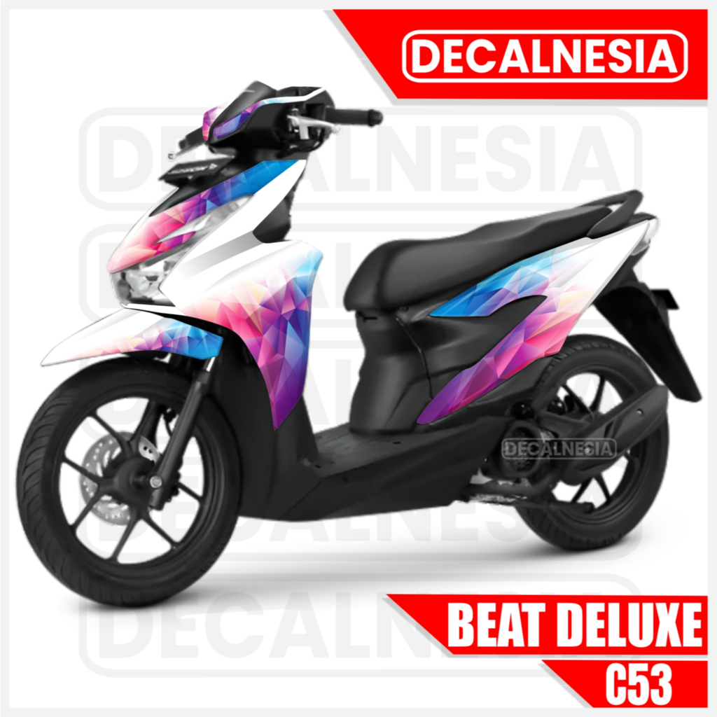Jual Decal Beat Deluxe 2025 2024 New CBS Smart Key Full Body Stiker ...