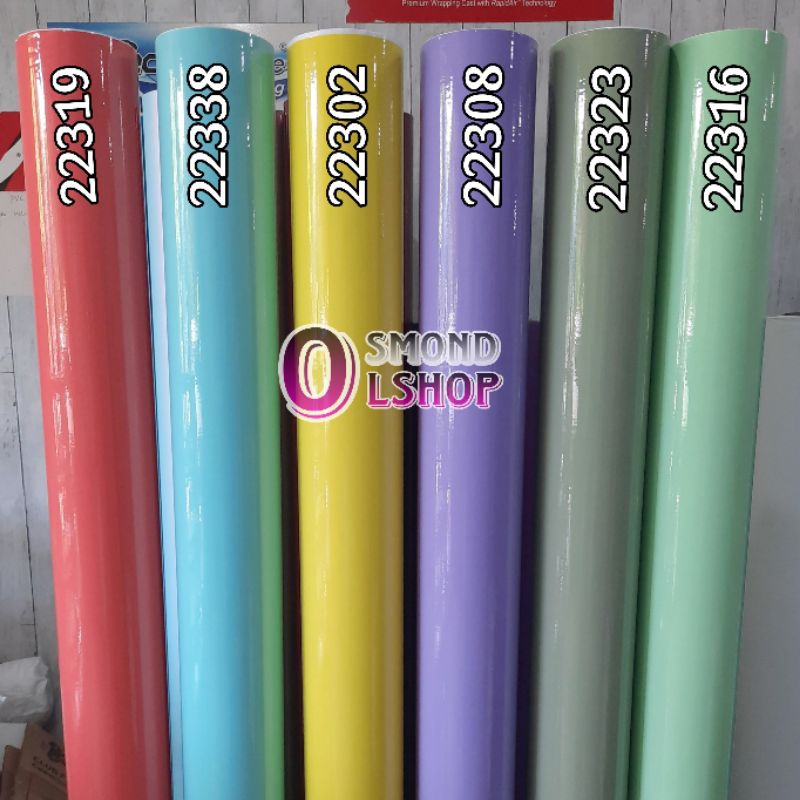 Jual Sticker Decofix Pastel Super Glossy Lebar 152cm (Meteran) | Shopee ...