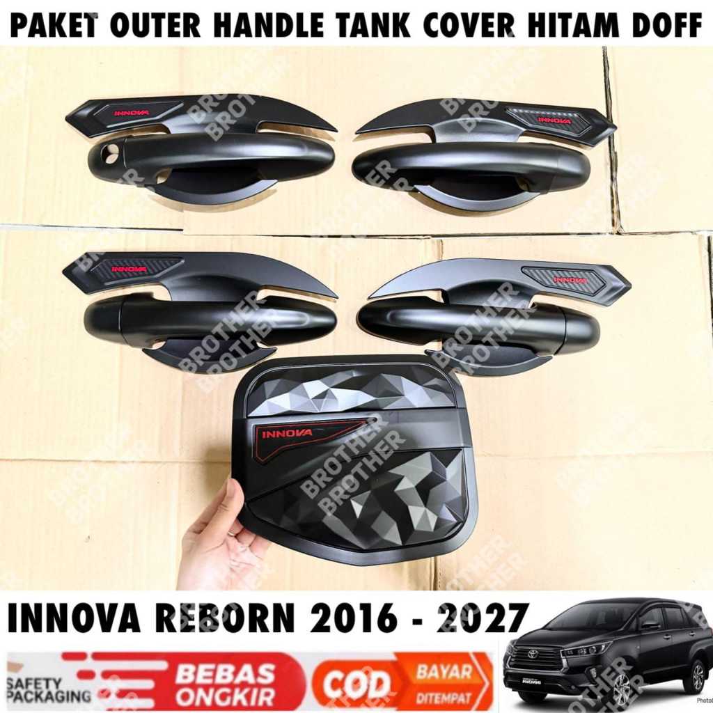 Jual Paket Outer Handle Tank Cover All New Innova Reborn 2016 2020 2024 2025 2026 2027 Hitam ...