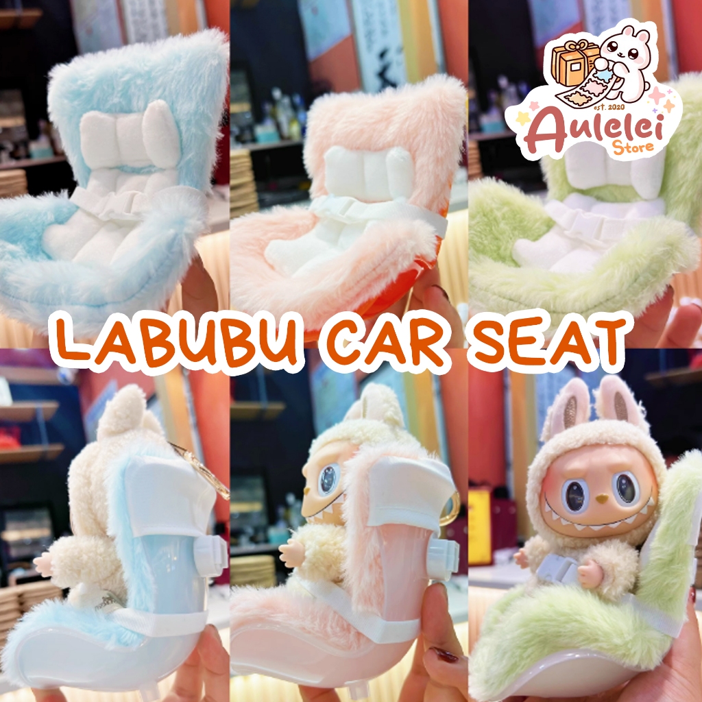 Jual (BISA INSTANT)(READY STOCK) CAR SEAT LABUBU / KURSI LABUBU ...