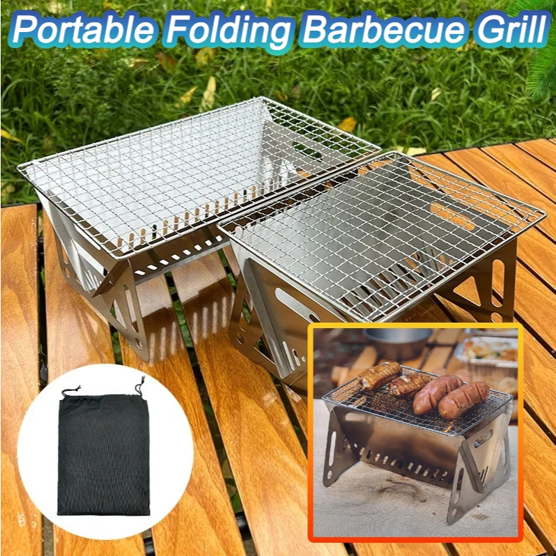 Jual YMJR Rak BBQ Portable Alat Panggang Barbeque Grill / Pemanggang ...
