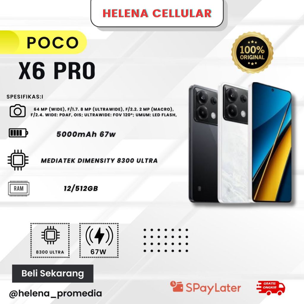 Jual POCO X6 PRO 5G | Shopee Indonesia
