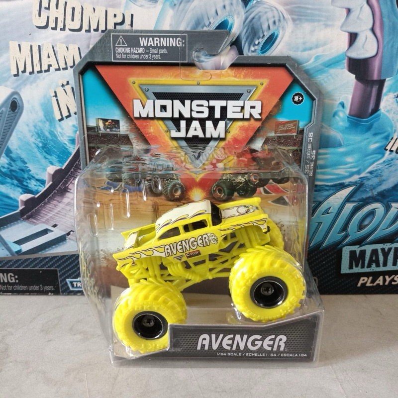 Jual Monster Jam Avenger Kuning (Series 35) | Shopee Indonesia