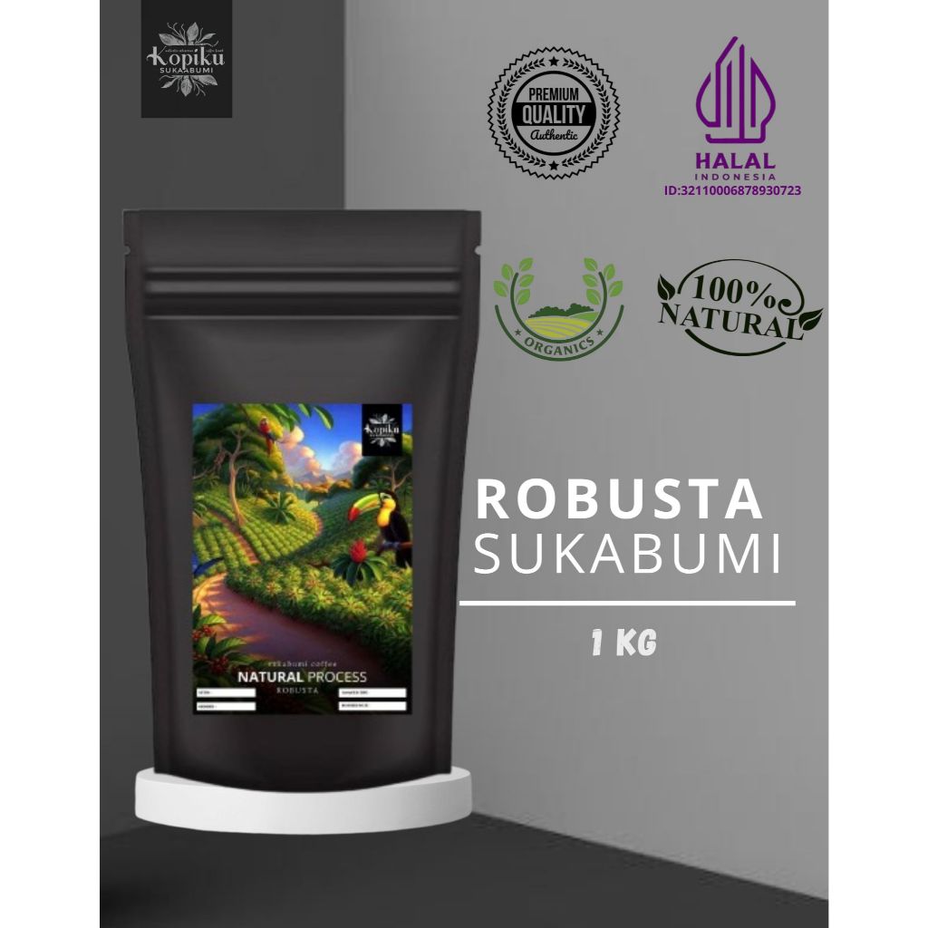 Jual KOPI ROBUSTA NATURAL 1KG - BUBUK/BIJI - ROBUSTA PREMIUM COFFEE ...