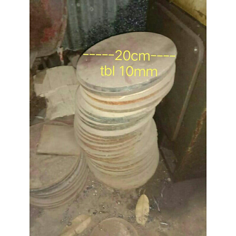 Jual plat besi bulat diameter 20cm tebal 1cm | Shopee Indonesia