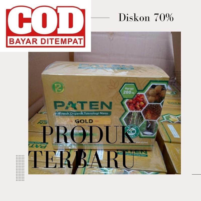 Jual PUPUK PATEN GOLD SAWIT TEKNOLOGI NANO | Shopee Indonesia