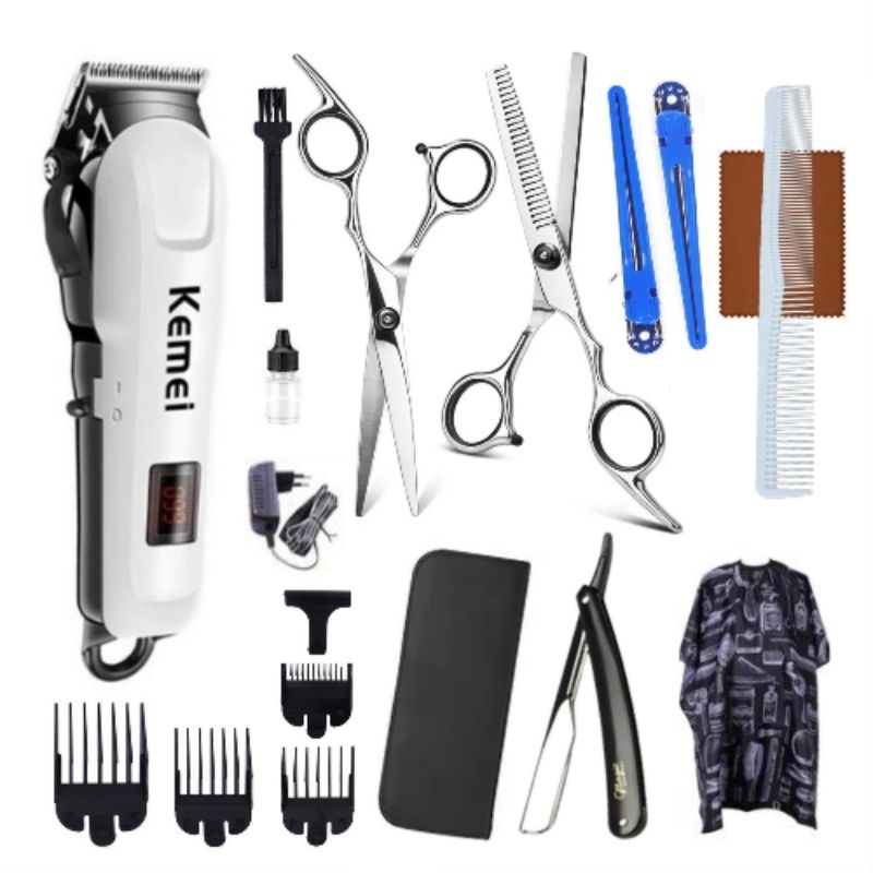 Jual (COD) Paket Usaha Pangkas Cukur Rambut Elektrik Barbershop Mesin ...