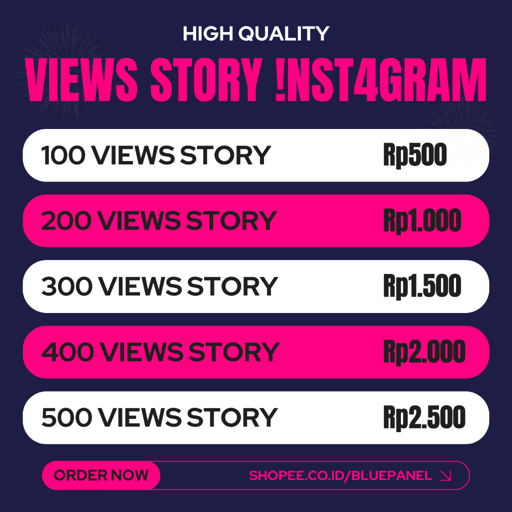 Jual View Story Snapgram Instastory Instagram IG Story View Views Fast | Shopee Indonesia
