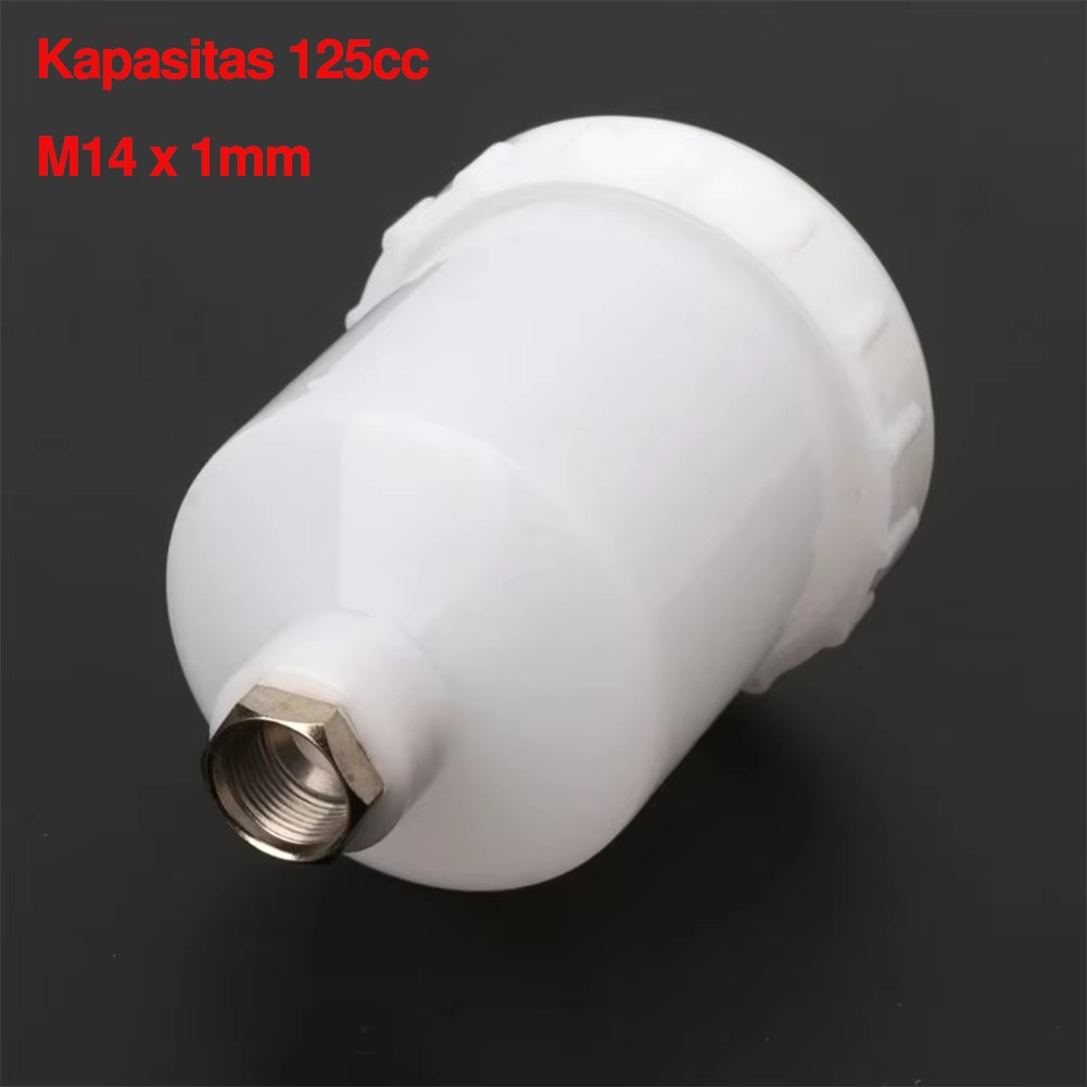 Jual Tabung Cat Spray Gun HVLP mini 125cc 125ml | Shopee Indonesia