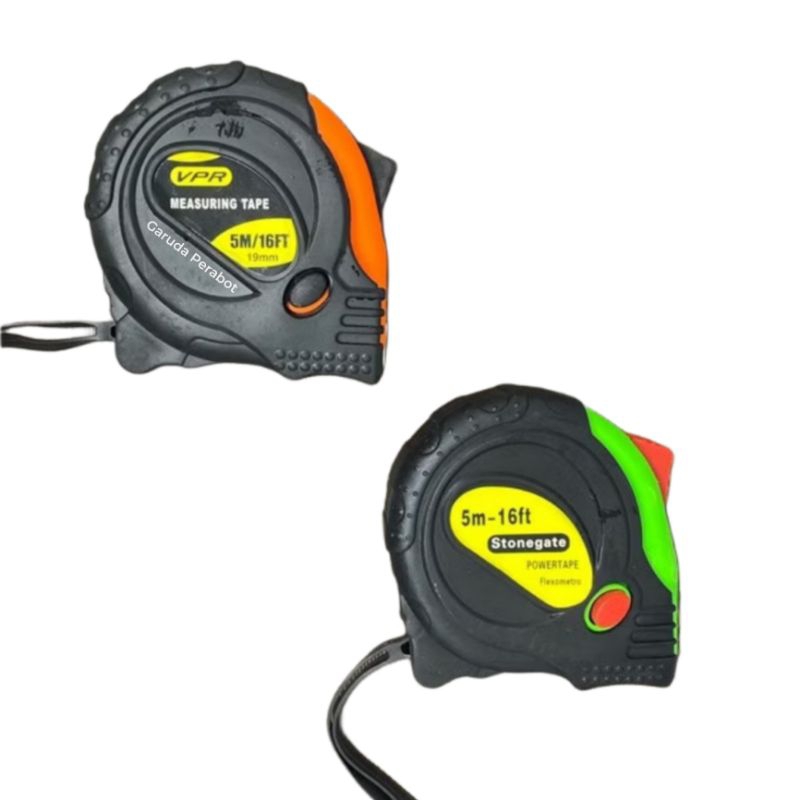 Jual Roll Meter Magnet Tape 5 Meter / Rol Matic Alat Pengukur Meter ...