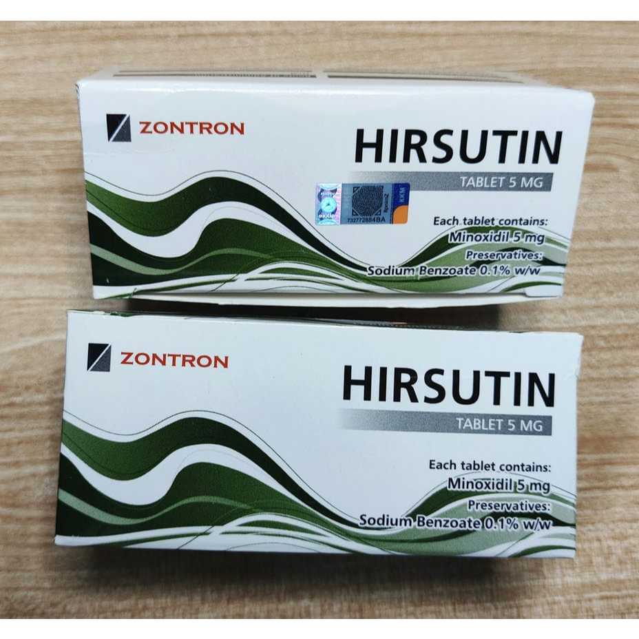 Jual Oral Minoxidil Zontron Hirsutin 5mg Tablet - 10 tablet - HALAL MOH ...