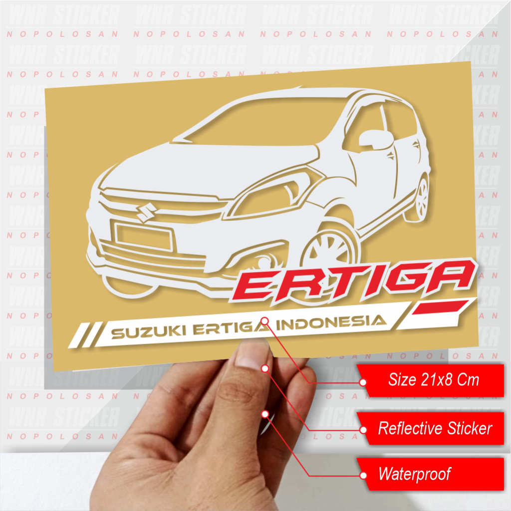 Jual Stiker Mobil AllNew Suzuki Ertiga Cocok Untuk Variasi Kaca ...