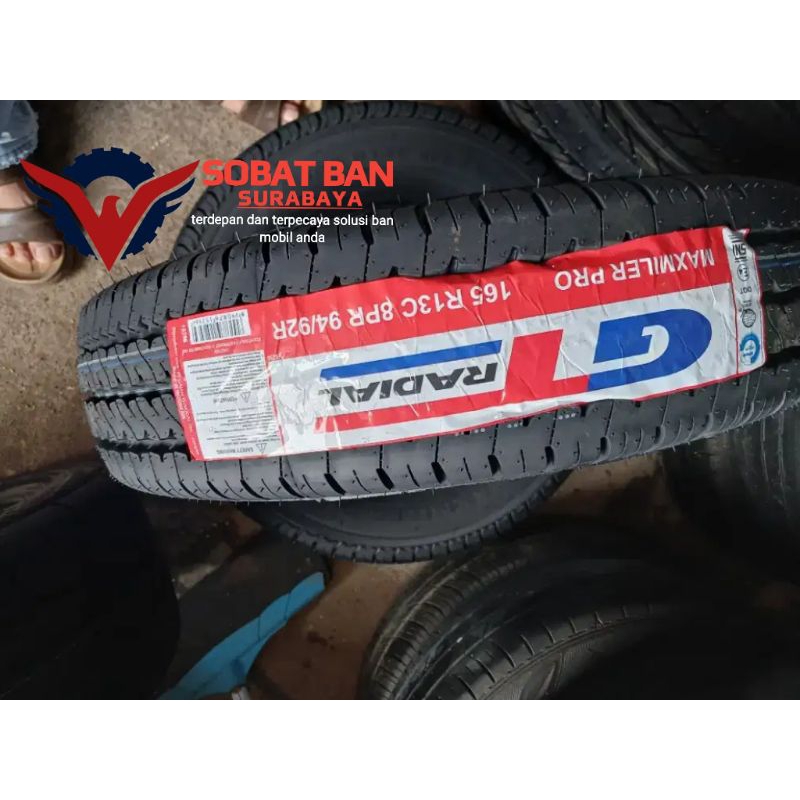 Jual ban Gajah Tunggal 165 R13 13 8PR GT MAXMILER PRO | Shopee Indonesia