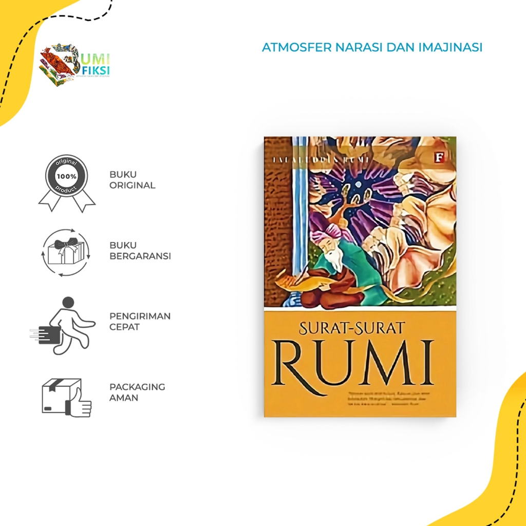 Jual Buku Sastra - Surat-Surat Rumi dan Paketan Buku Rumi Terlaris ...