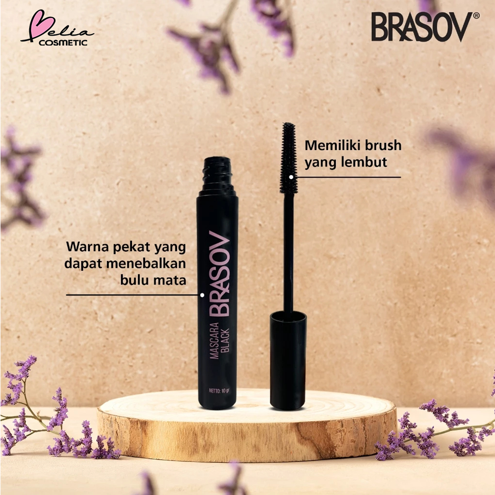 Jual BELIA BRASOV ( ️BPOM) Mascara Black 8g | maskara hitam | Shopee ...