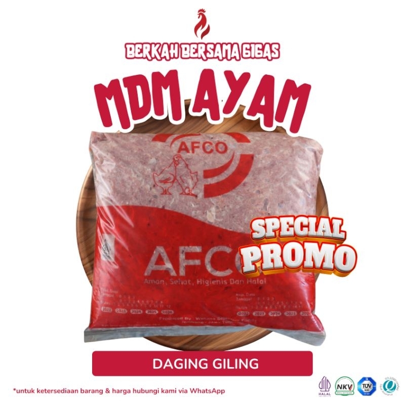 Jual MDM AFCO / Daging giling / Ayam Giling / Campuran bakso , nugget ...