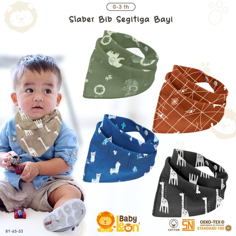 Jual BABY LEON Sleber Bib/ Slaber tatakan/ celemek air liur susu Makan ...