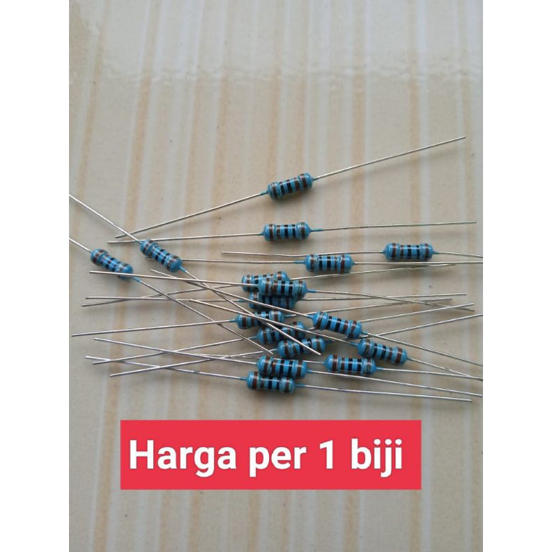 Jual Resistor 1K ohm 1/4 Watt Resistan 1 K ohm 0,25 Watt harga per 1 biji | Shopee Indonesia