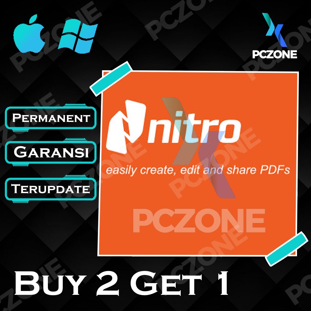 Jual win/mac Nitro PDF Pro Permanent Full Versi | Shopee Indonesia