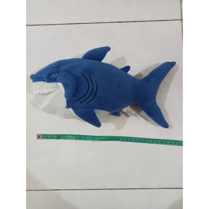 Jual Boneka hiu shark biru dongker original Kmart preloved | Shopee ...